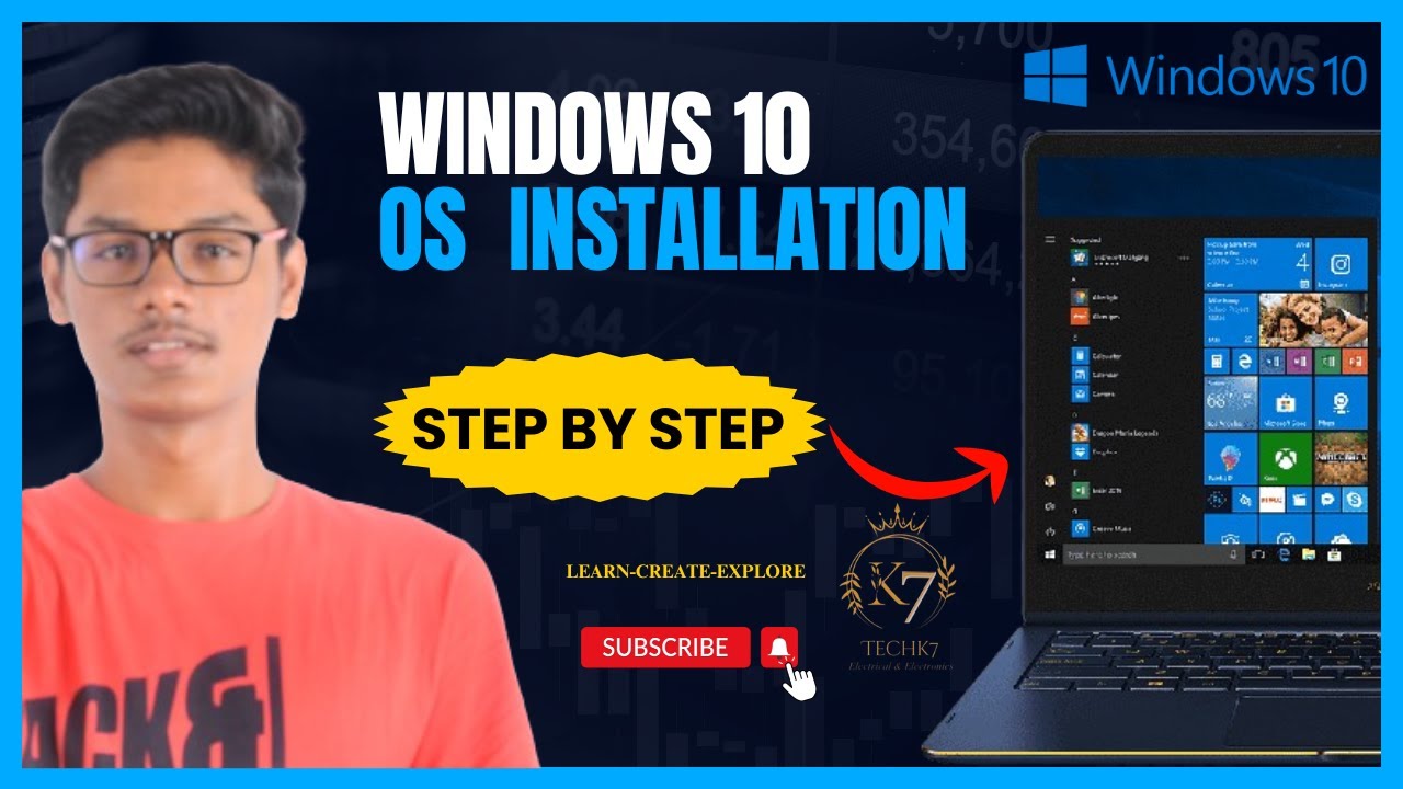 Windows 10 OS Install Tamil | Step-by-Step Installation Guide Using ...