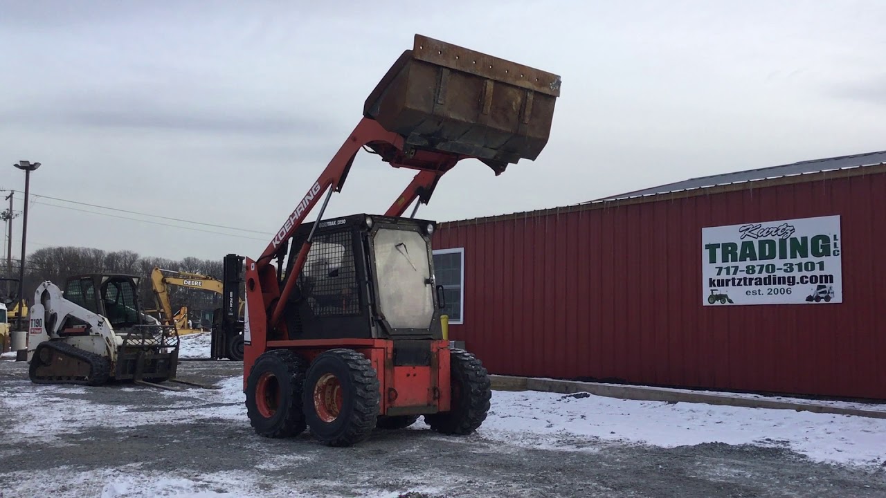 Scattrack 2150 Skid Steer Loader! - YouTube