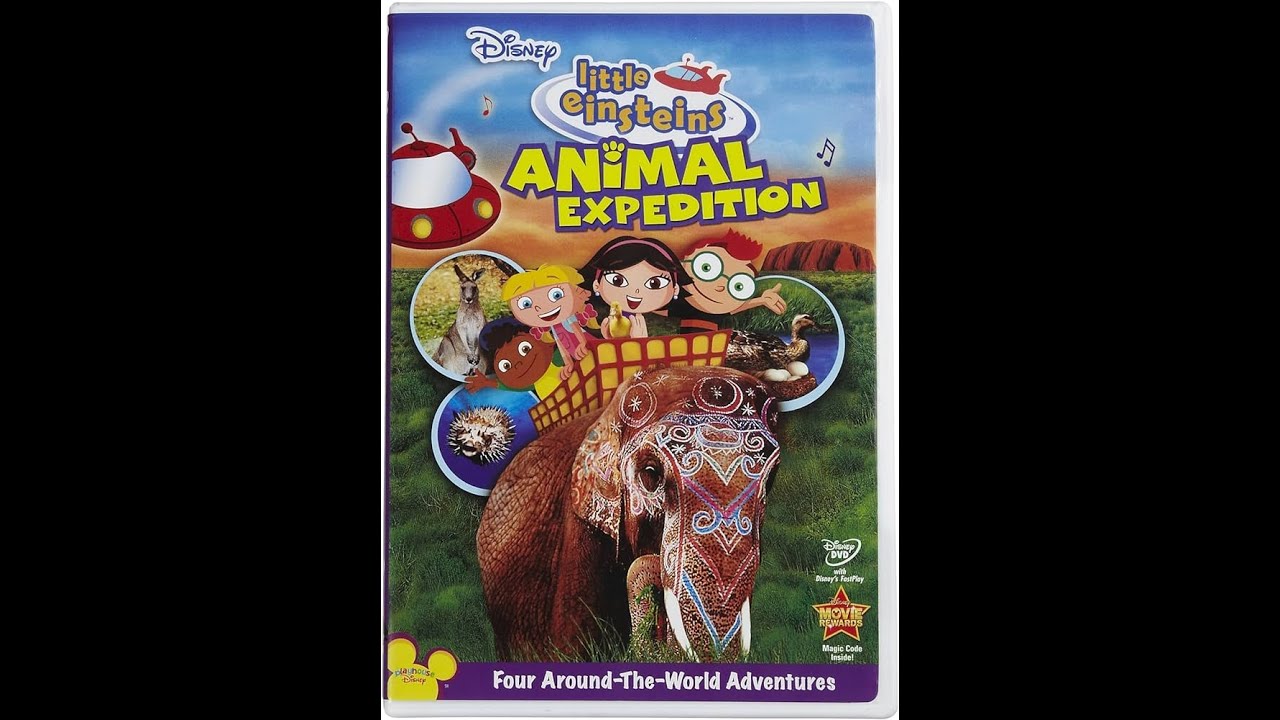 Little Einsteins Animal Expedition 2005 DVD Opening - YouTube