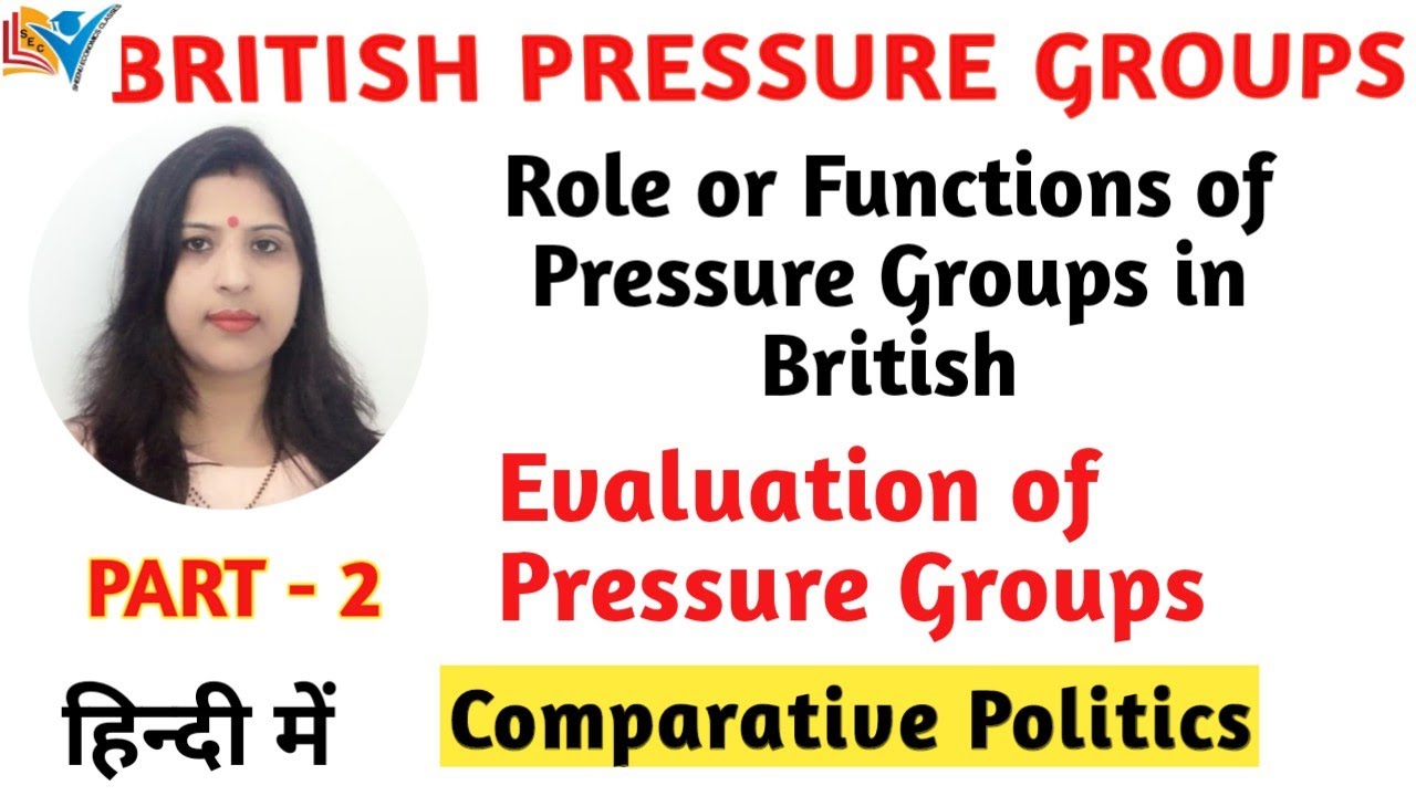 Role of Pressure Groups And Interest Groups in British| Evaluation ...