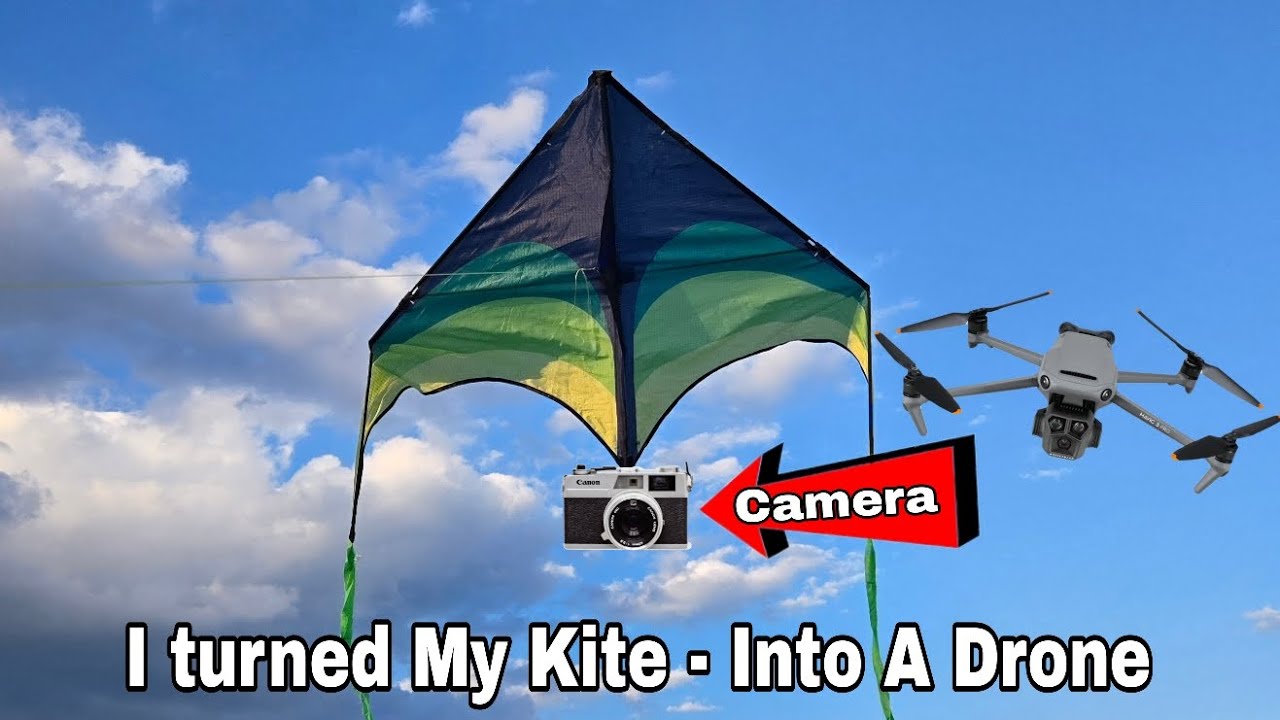 Drones VS Kites With a Camera on it - YouTube