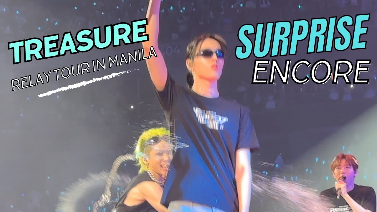 TREASURE Reboot Relay Tour in Manila — Surprise Encore for Teume 💎 ...