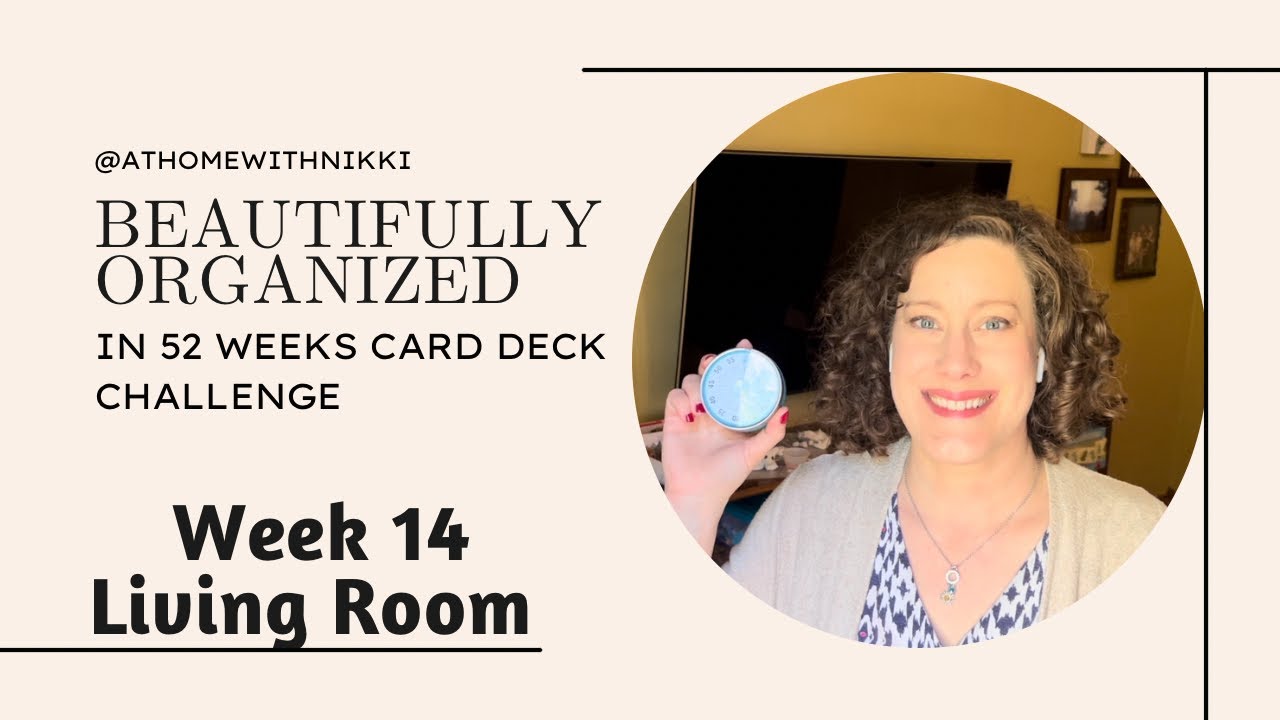 Week 14 Living Room | Beautifully Organized in 52 Weeks by Nikki Boyd ...