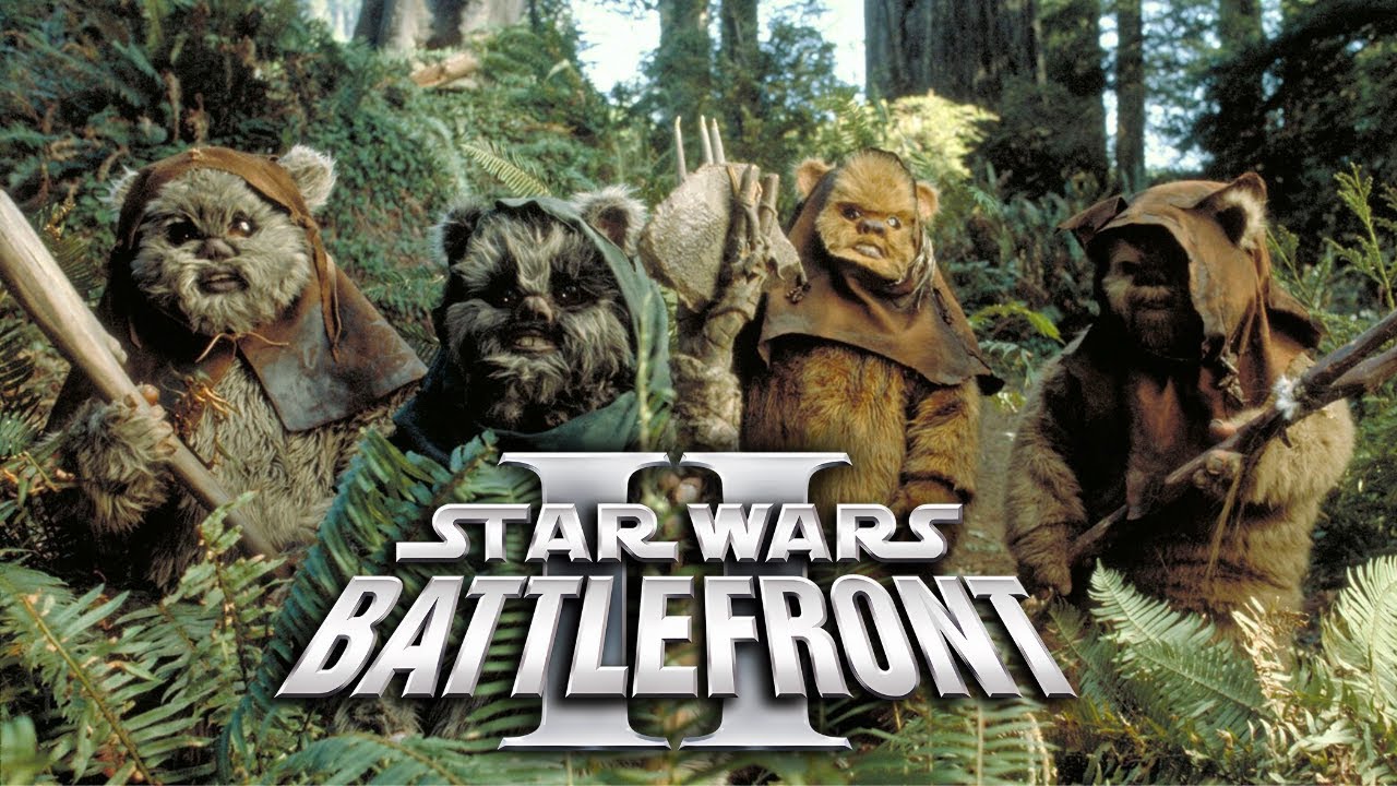 Star Wars: Battlefront II - Endor - Hunt - Ewoks vs Scout Troopers ...