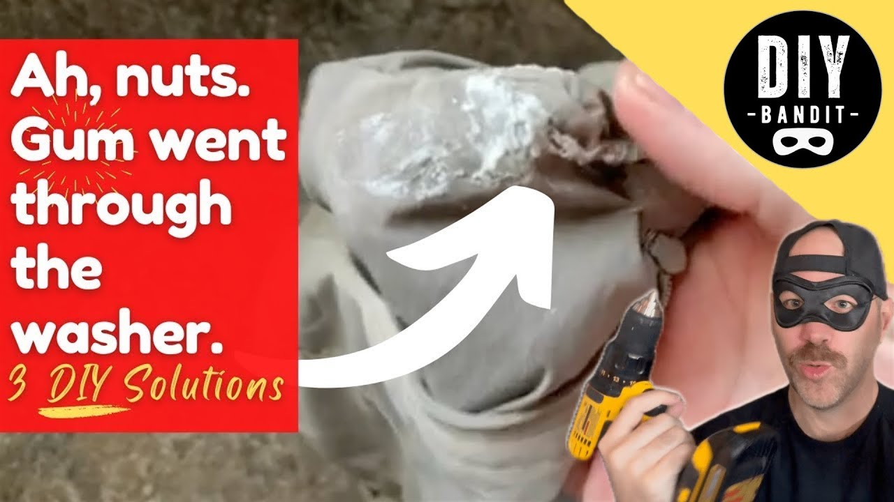 ️🔥 How to Remove Gum in Pants/Shorts Pocket That Went Through the ...