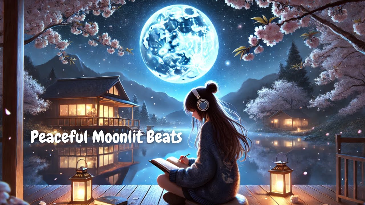 Moonlit Vibes | Peaceful Moonlit Beats | Relaxing Lofi Music for Study ...