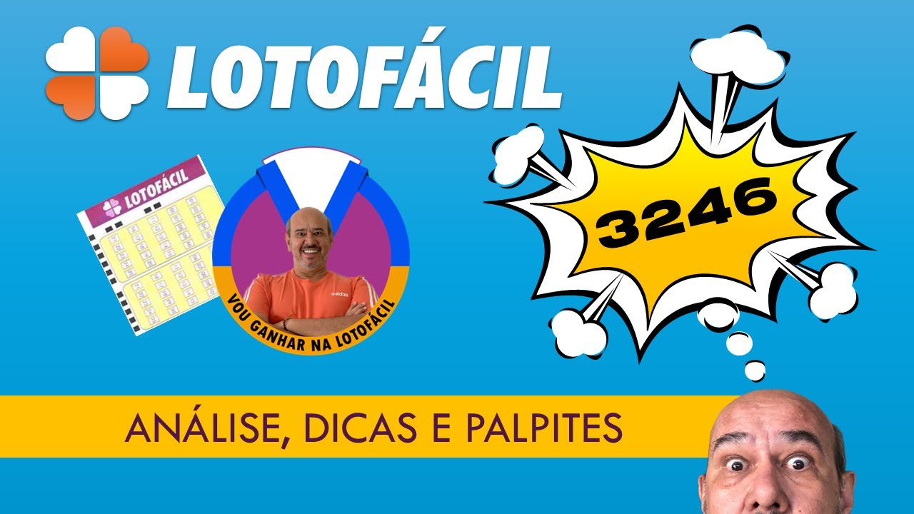 3246 LOTOFACIL HOJE🍀análises, dicas e palpites - YouTube