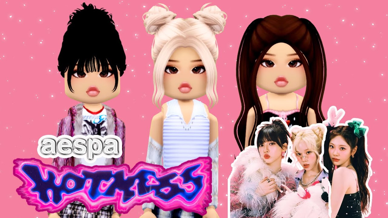 AESPA 'Hot mess' PART 1 Roblox Outfit Codes | Diaries Official 🎀 - YouTube