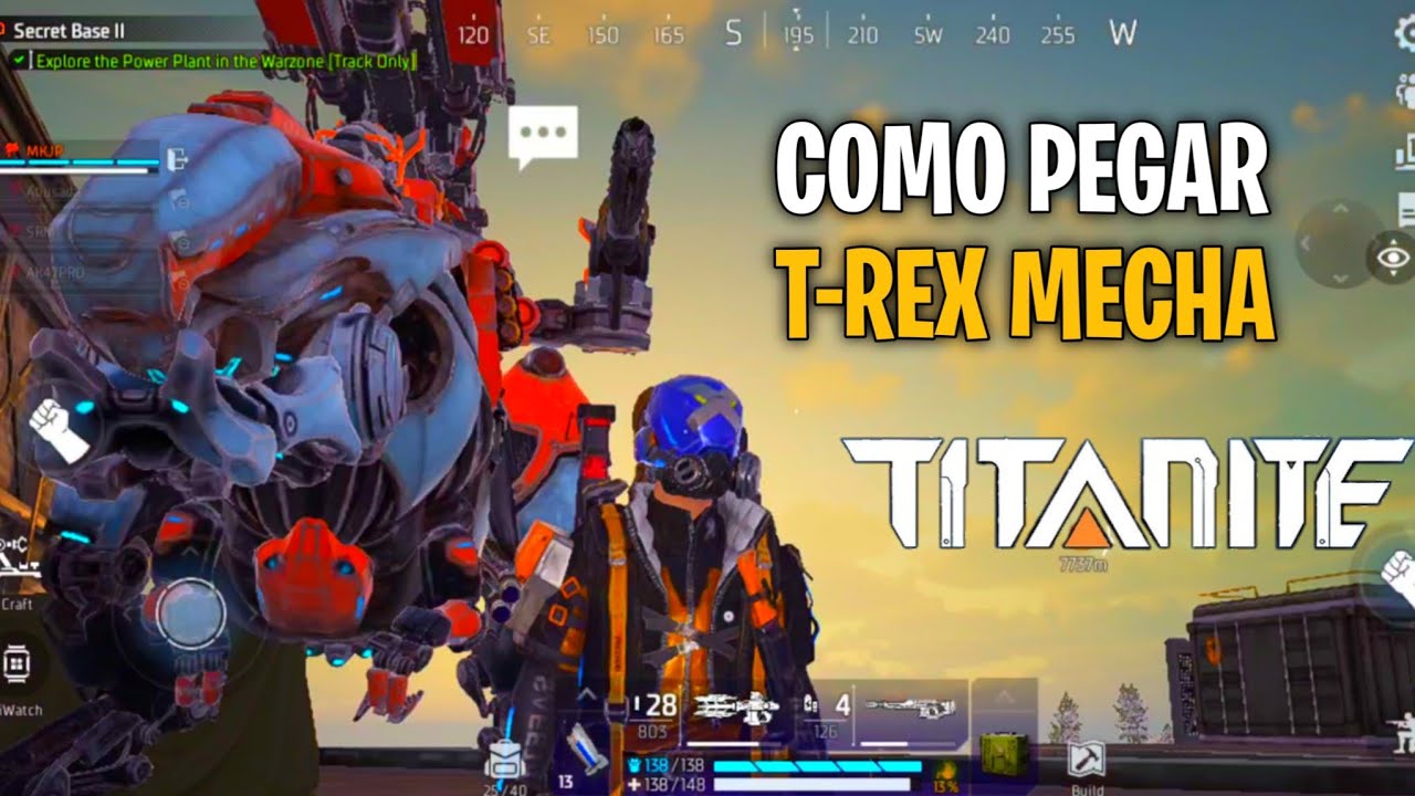 SAIU 😲 COMO PEGAR O T-REX SOLO - NOVO JOGO DE SOBREVIVÊNCIA - #titanite ...