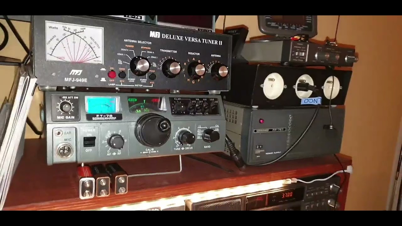 Sommerkamp FT-7B, YC-7B GA-450 Active Loop Antenna Indoor - YouTube