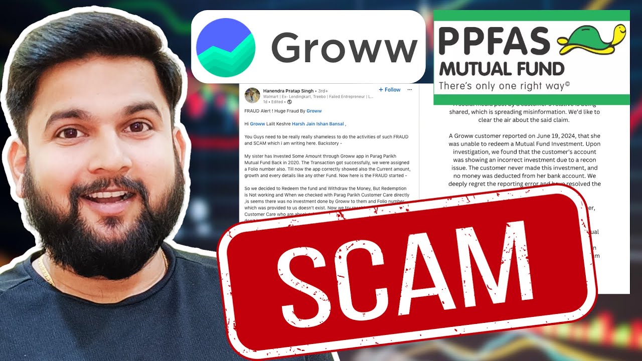 GROWW Demat Account SCAM? | Parag Parikh Mutual Fund SCAM? | Lets ...