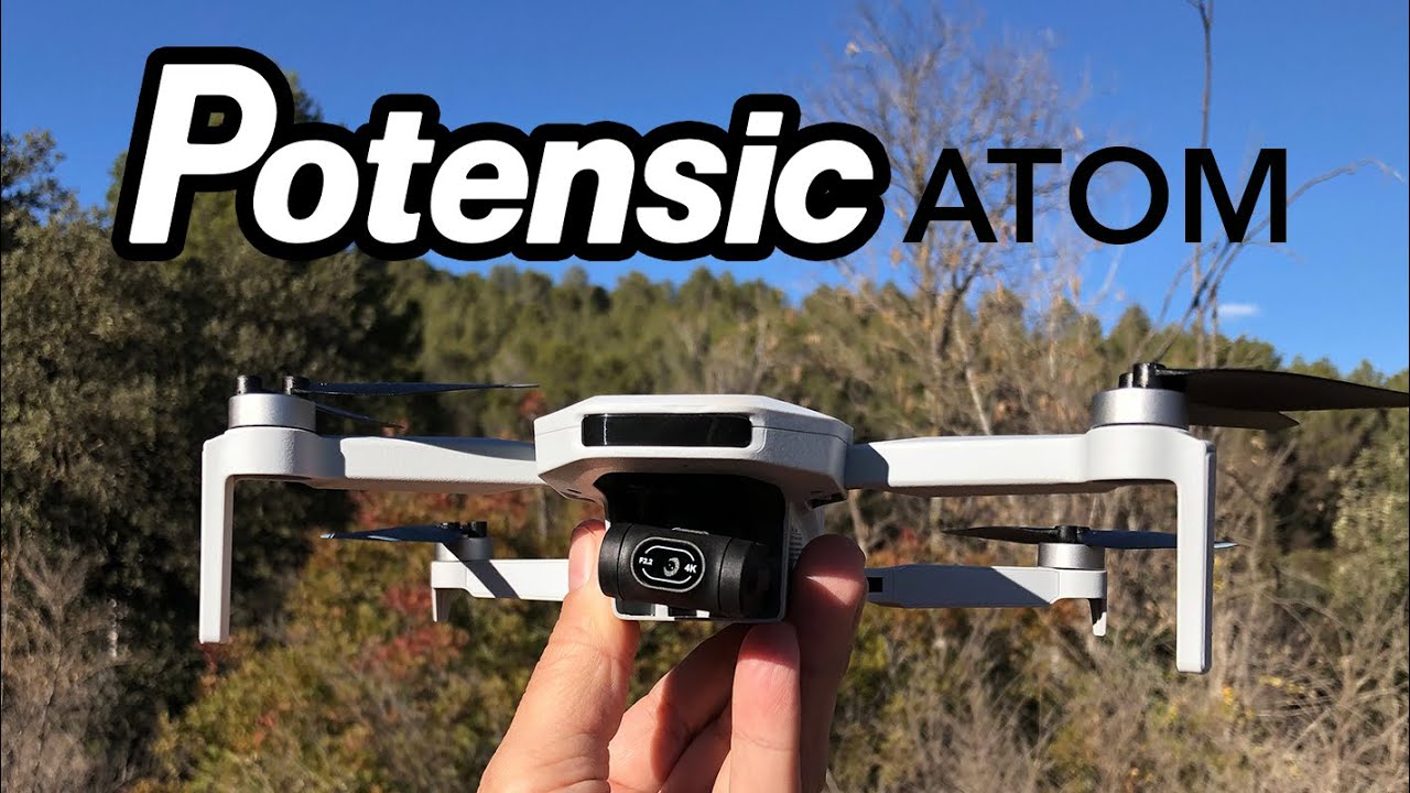 POTENSIC ATOM 4K - This little drone is amazing! - YouTube