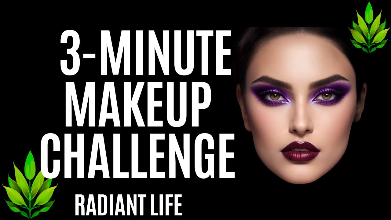 Beat the Clock The 3 Minute Makeup Challenge. - YouTube