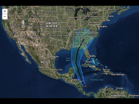 Hurricane Nate path map: Where is Tropical Storm Nate heading? Latest ...