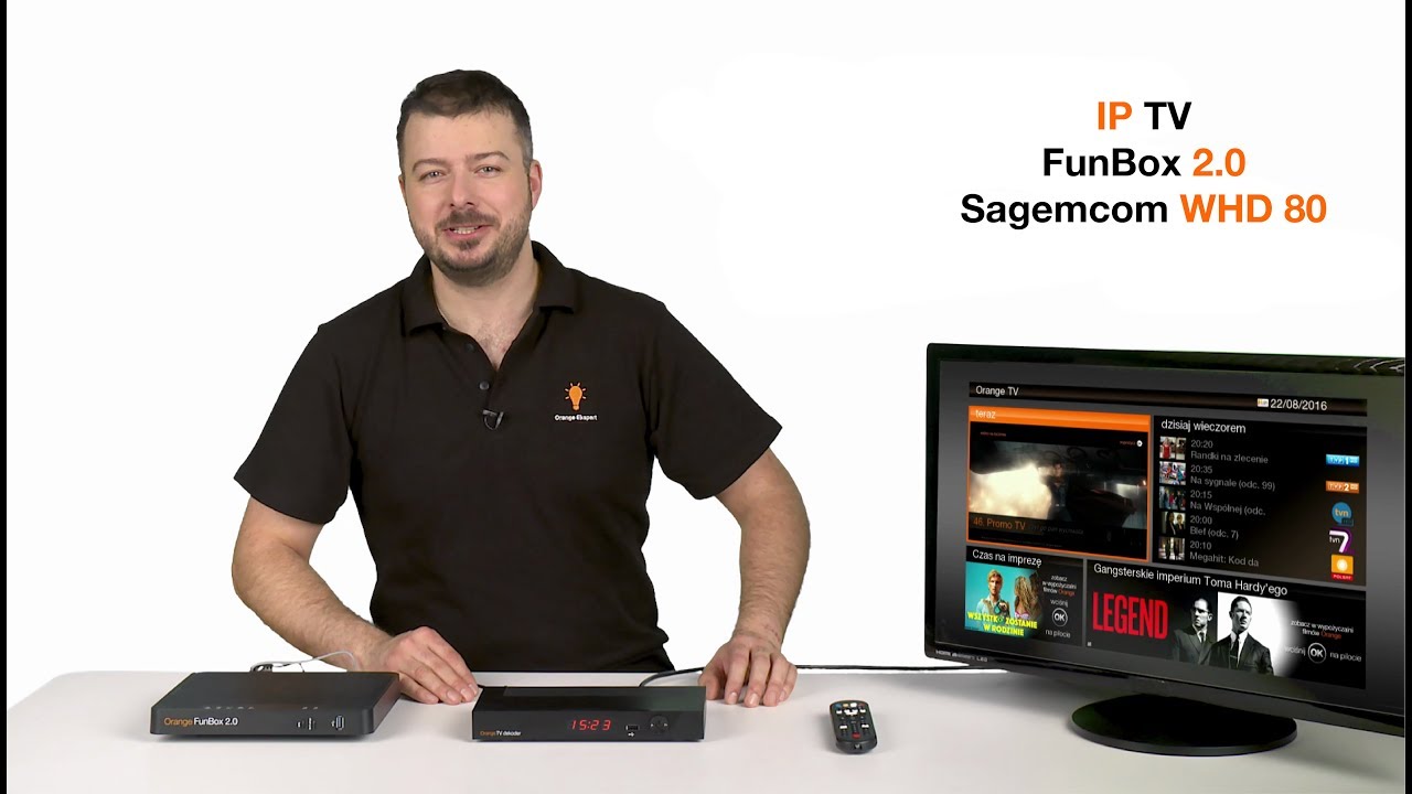 ORANGE EKSPERT - Jak podłączyć dekoder Sagemcom WHD 80 z FunBoxem 2 0 ...
