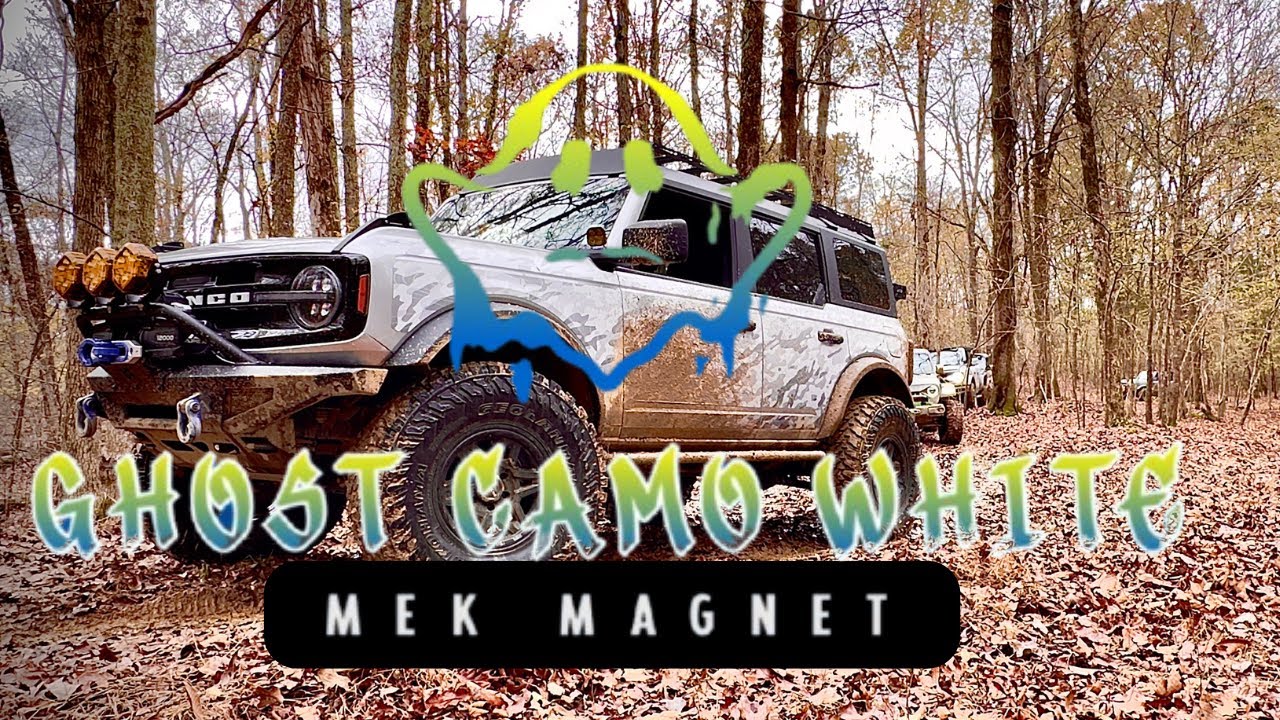 @mekmagnet All New Ghost Camo White Ford Bronco Review - YouTube