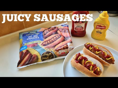 New HOT DOG SAUSAGES New York Style | ASDA | Food Review - YouTube