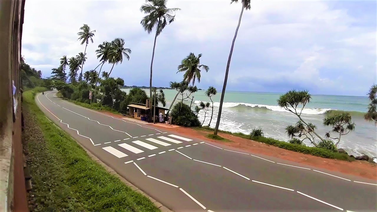 Train journey in Coastal Railway Line ( Between Maggona and Beruwala ...