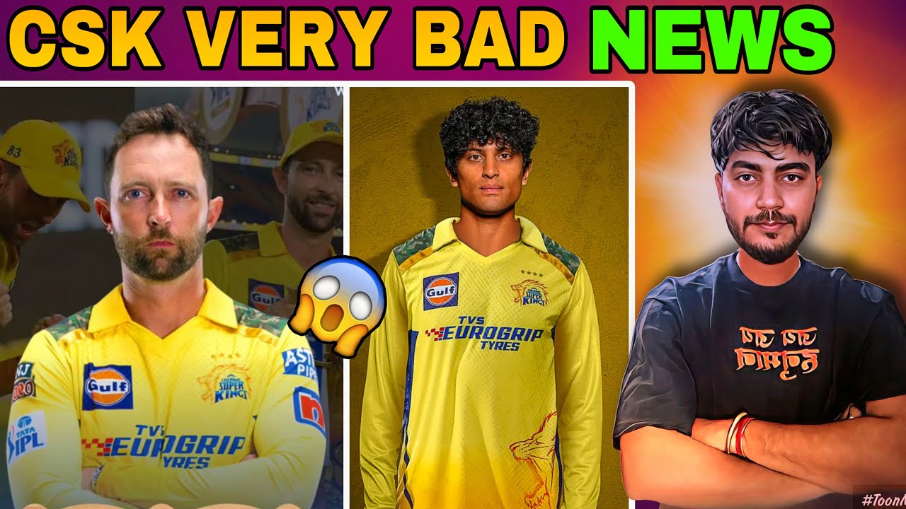 CSK Very Bad News By Rachin Ravindra & Devon Conway Before IPL 2025 | CSK Bad News IPL 2025 ...