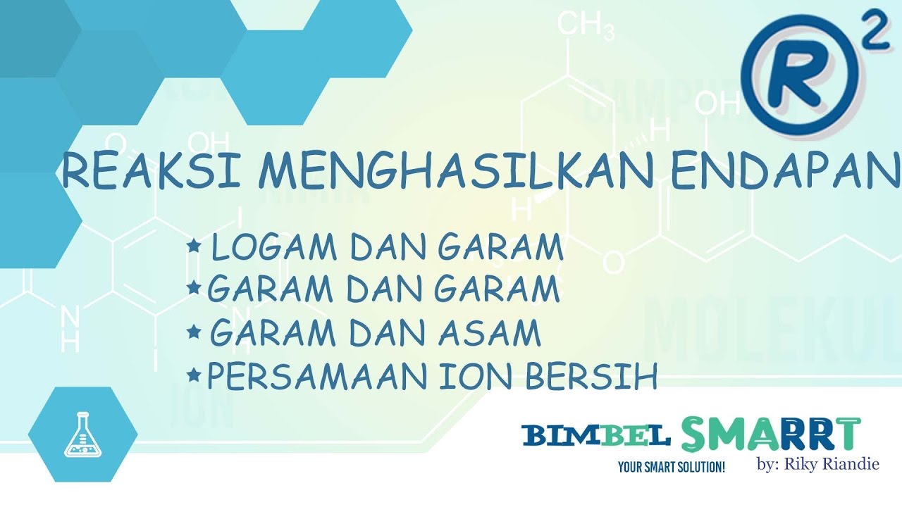 SIMPLE KONSEP JENIS REAKSI KIMIA BAGIAN 3 (MENGHASILKAN ENDAPAN ...