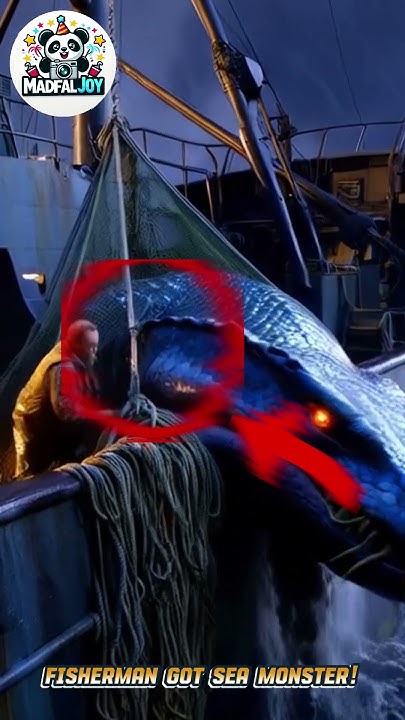 A Fisherman Got Sea Monster! Giant Creature Emerges from the Deep #2 # ...