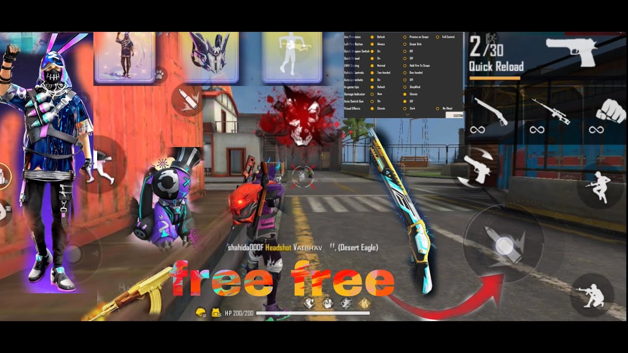 Cyber bunny bundle free shotgun headshot experience gameplay - YouTube