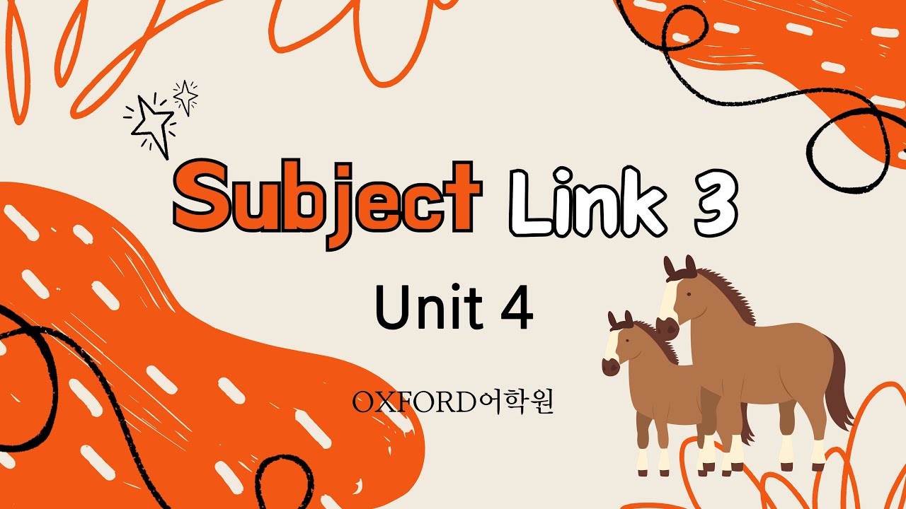 Subject Link 3 - Unit 4 - YouTube