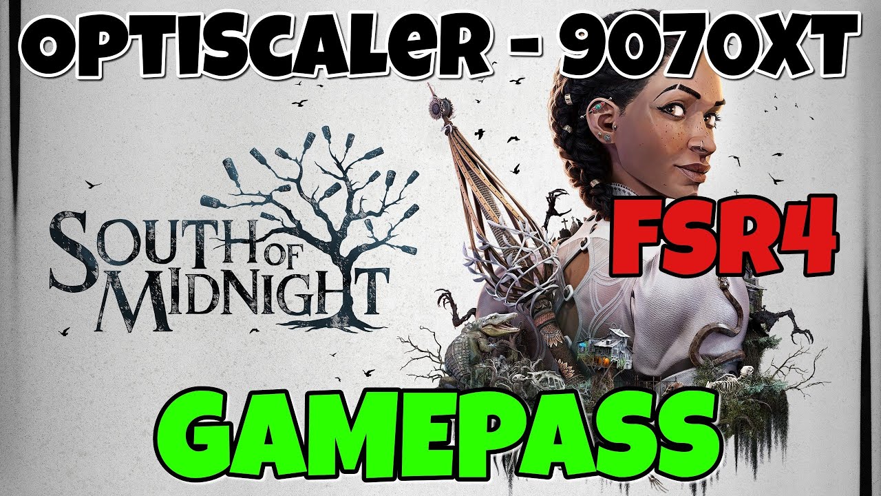South of Midnight OptiScaler on 9070XT - YouTube