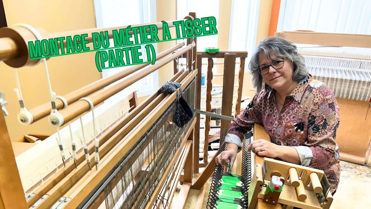 Comment faire le montage du métier à tisser avec une boite de tension🌷 ...
