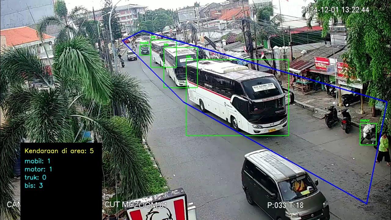 Optimizing Traffic Surveillance and Security with Vehicle Detection System #computervision - YouTube