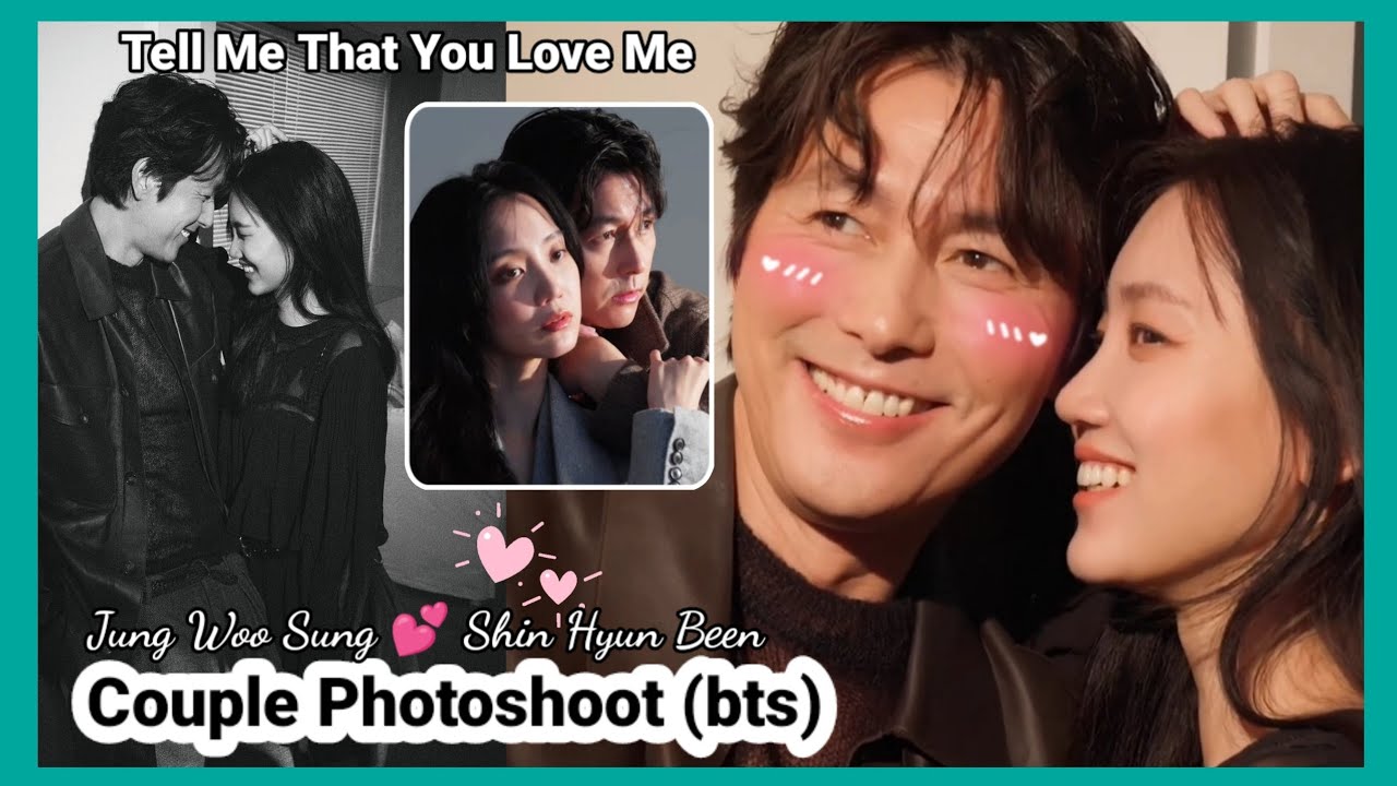 Jung Woo Sung and Shin Hyun Been Couple Photoshoot/Sweet Moments | Tell ...