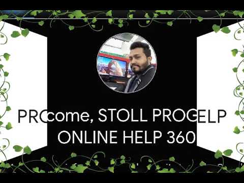 welcome to stoll program online help 360 YouTube It's my channel ...