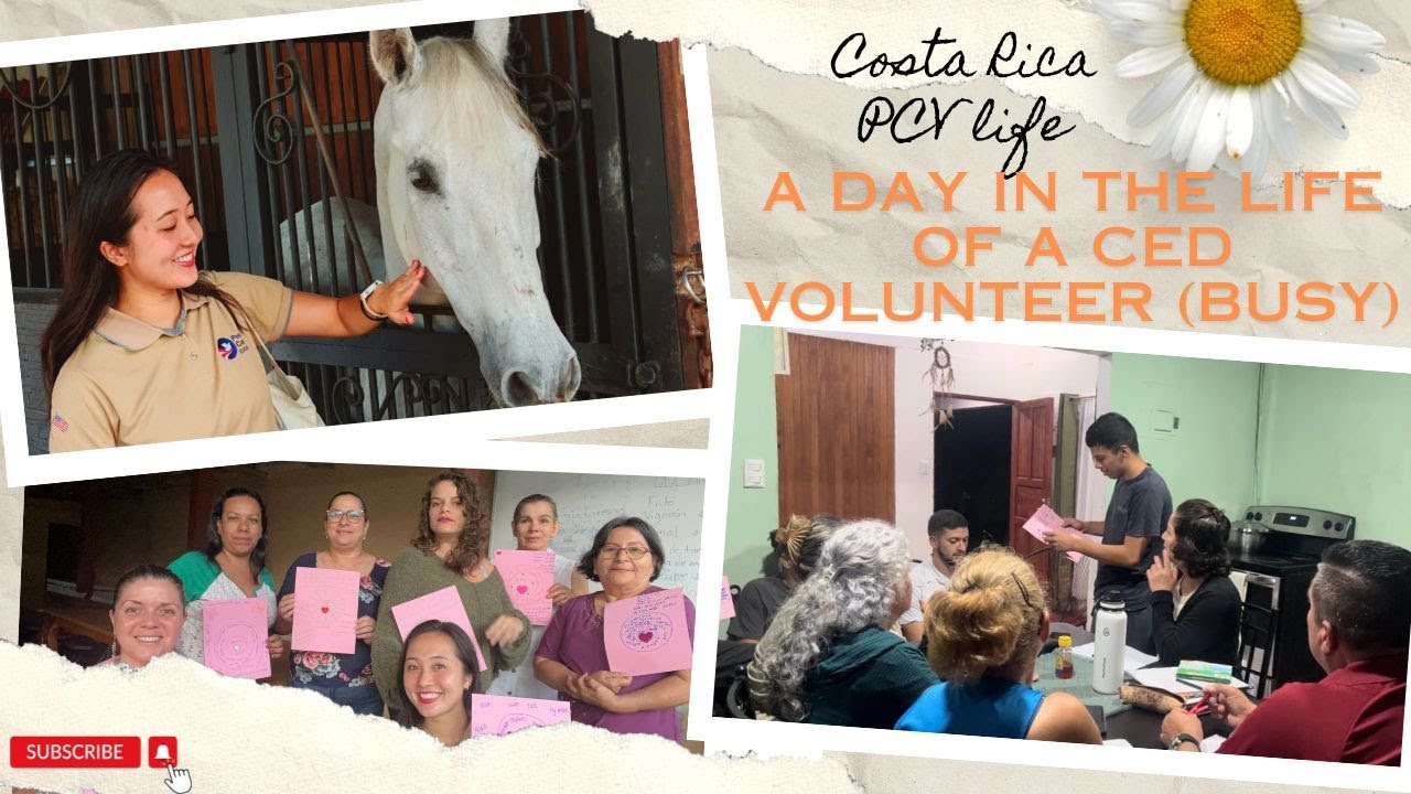 A Day in the Life of a CED Peace Corps Volunteer - YouTube