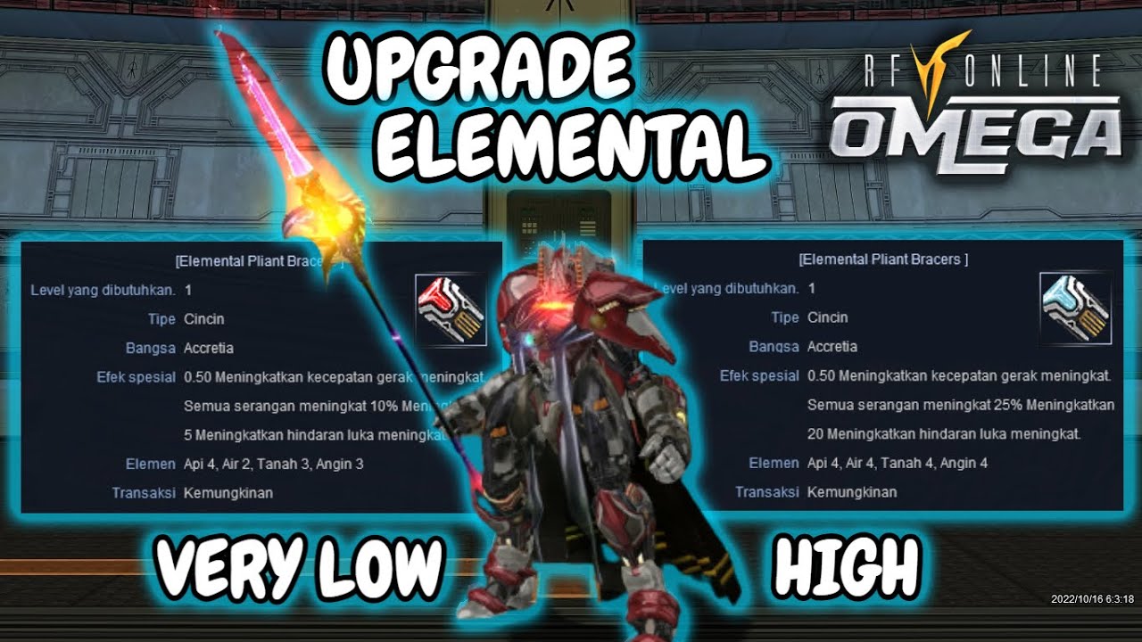 JADI ELEMENTAL HIGH : RF Remastered Server OMEGA - YouTube