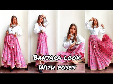 Banjara look with Poses ideas | #beingnavi #Shorts - YouTube