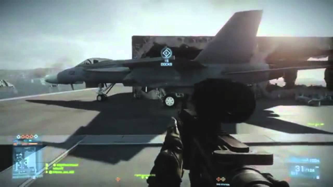 BF3 Landing a Jet with Style (Battlefield 3) - YouTube