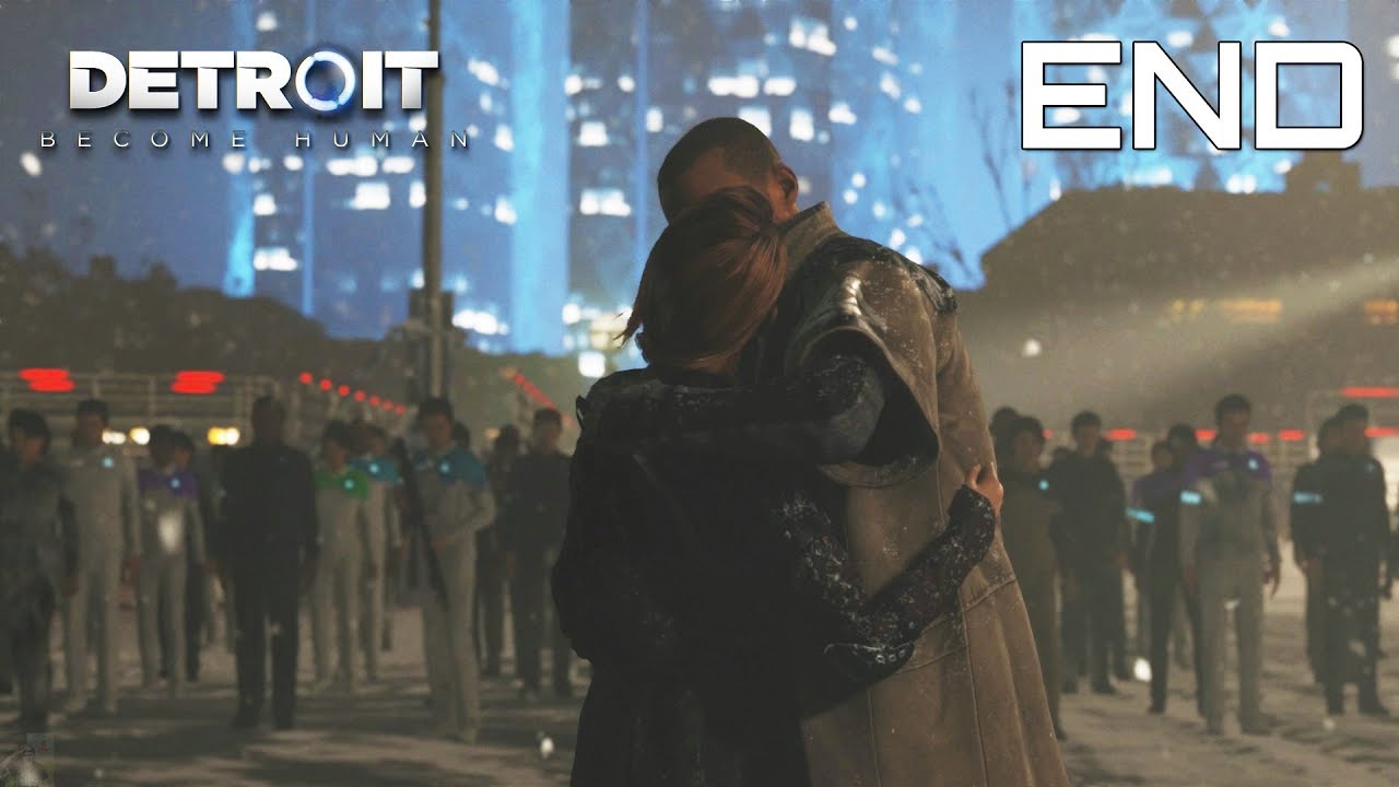 Detroit: Become Human - BATTLE FOR DETROIT - Ending/Credits - YouTube