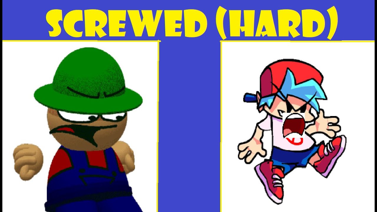 FNF VS Screwdathon Voices VERY HARD SCREWED MODE - YouTube