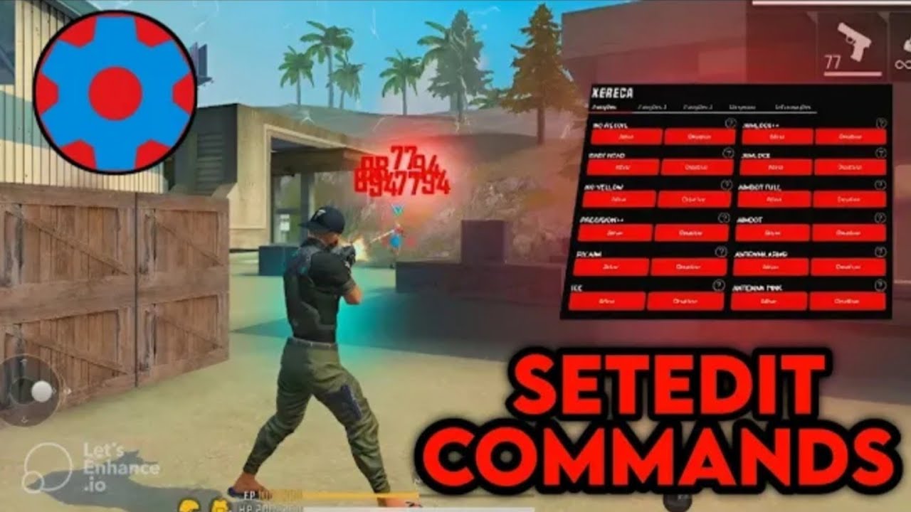 OB45 AIM-BOT 🥷🏻🇧🇷 COMMANDS 🎯💯 | SETEDIT FREE FIRE HEADSHOT 🔥📲 - THANOS H4X | #freefire #setedit ...