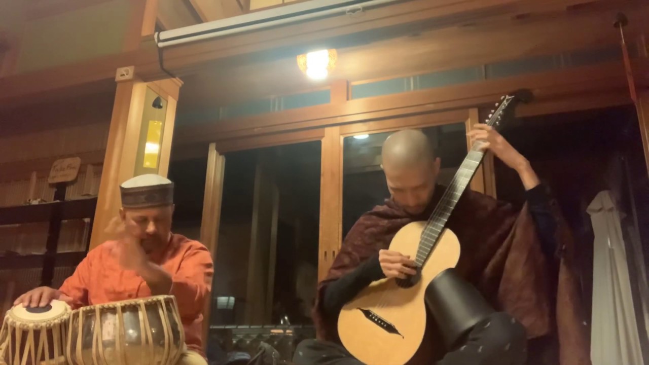 熊野にて Improvisation with Pt. Samir Chatterjee - YouTube