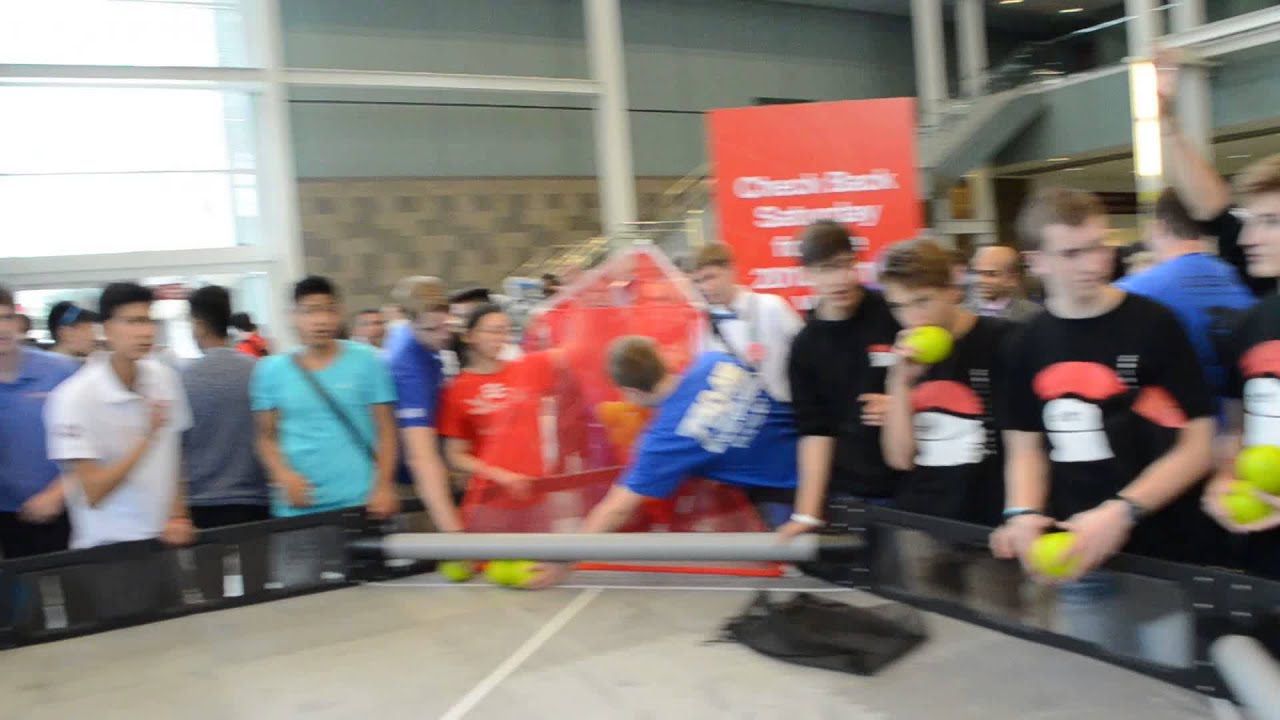VEX Robotics - Nothing but Net 2015-2016 game - YouTube