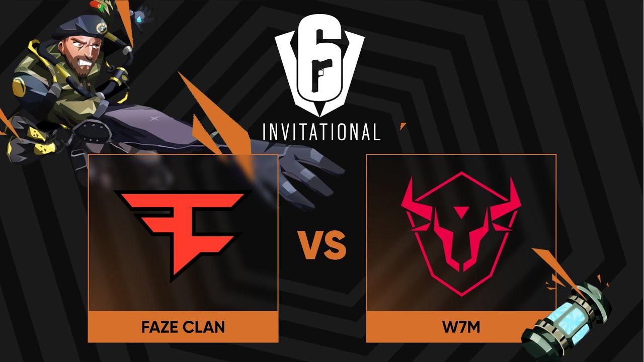 FaZe Clan vs w7m | Map 2 | Six Invitational 2024 - YouTube
