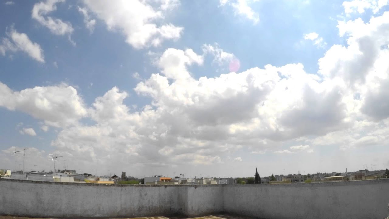 Cloudy Sky Time Lapse 360 degrees - YouTube
