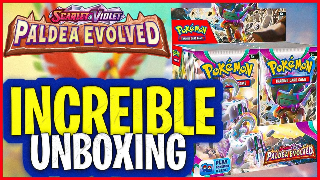 ⭐¡VOLVEMOS CON PALDEA EVOLVED! BOOSTER BOX OPENING - YouTube