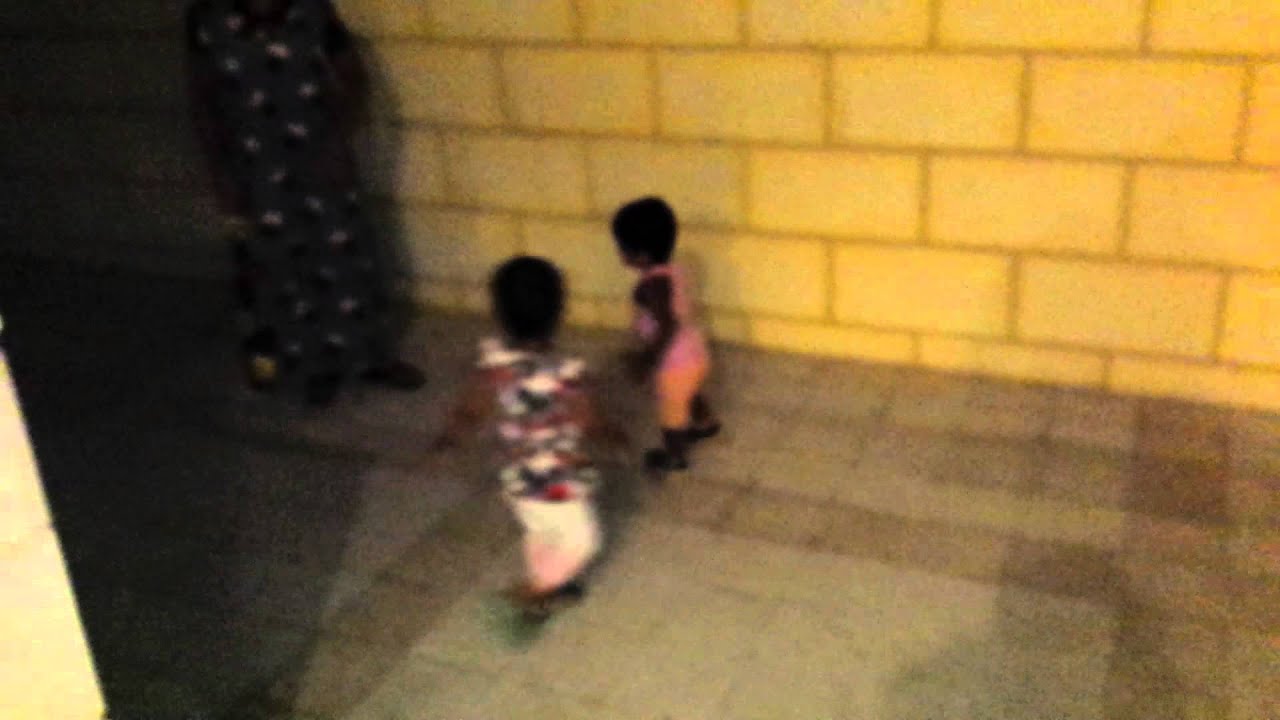 Thayan playing outside - YouTube