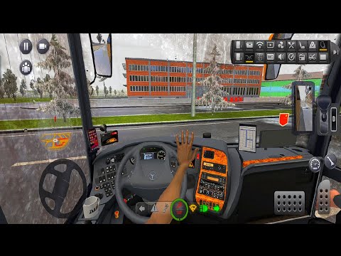 MERCEDES-BENZ TRAVEGO 15 SHD 2011 Bus Driving JEDDAH to YANBU | Bus Simulator : Ultimate Gameplay