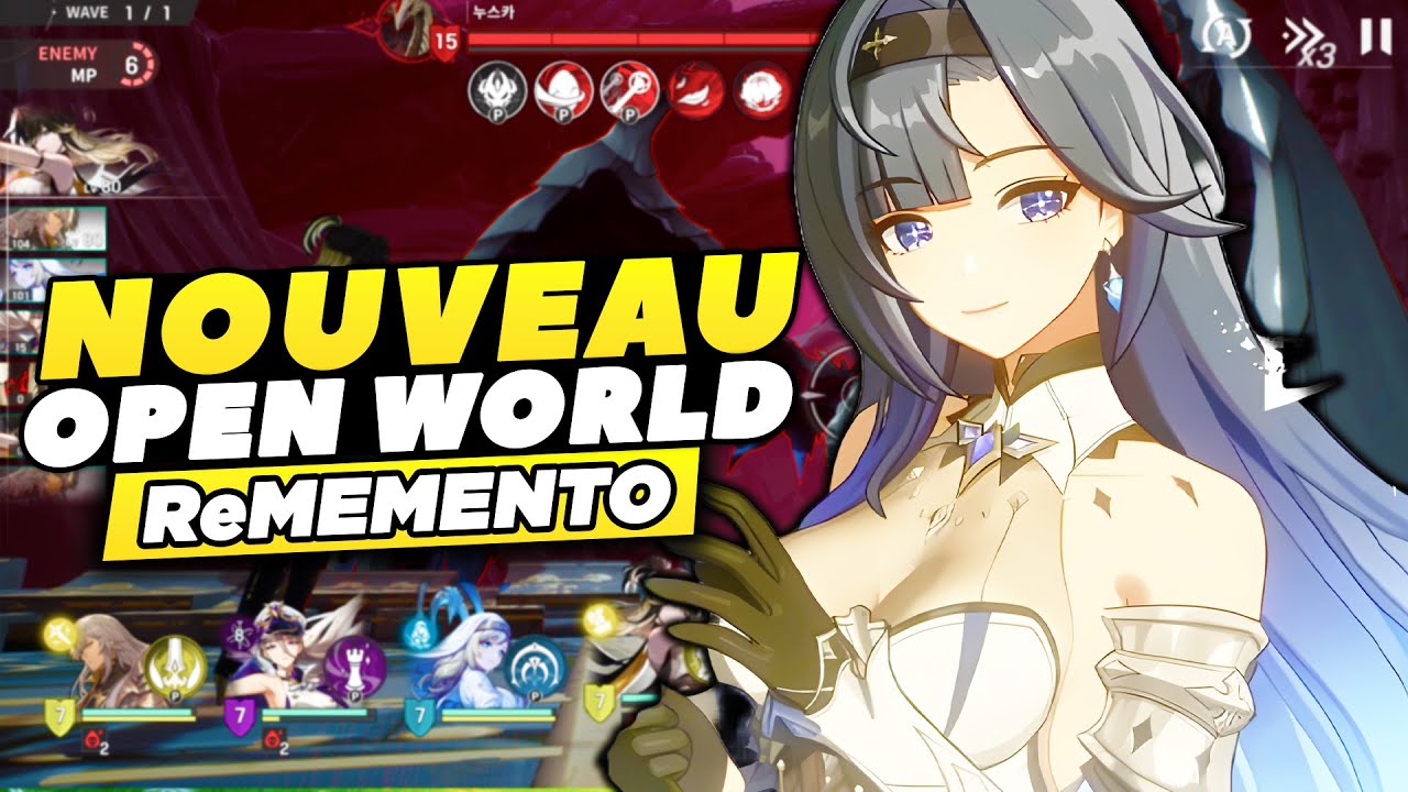 TOUT SAVOIR SUR REMEMENTO: WHITE SHADOW ! NOUVEAU GACHA OPEN WORLD TOUR ...