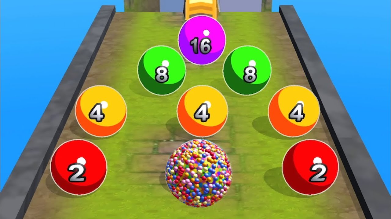 2048 Colors Ball Run 💸🎱 ️MAX LEVELS!! All Levels Gameplay Walkthrough ...