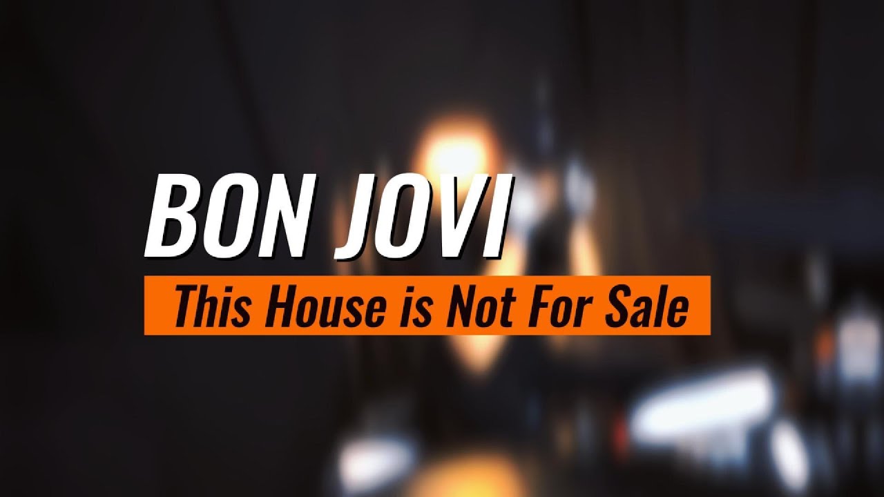 Bon Jovi - This House Is Not For Sale (Drum Cover) - YouTube