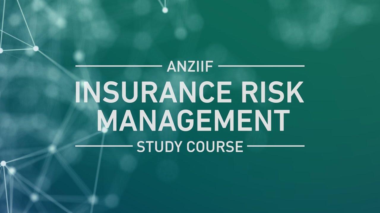 Insurance Risk Management Study Course - YouTube